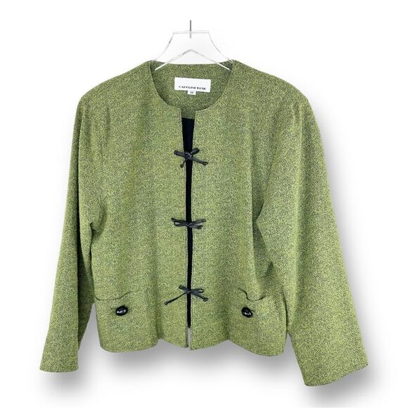 Carolyn Rose | Jackets & Coats | Carolyn Rose Cropped Lady Jacket Apple ...